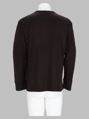 Studio Nicholson T-shirt "kuyto" In Jersey Di Lana A Manica Lunga