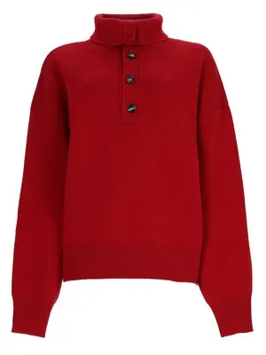 AMI Paris Maglia In Lana Con Bottoni