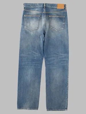 Saint Laurent Jeans Larghi Dritti In North Medium