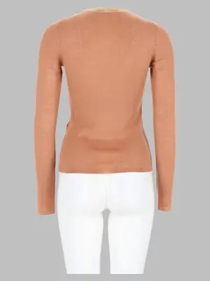 Chloé Camicia "henley" In Maglia Di Lana