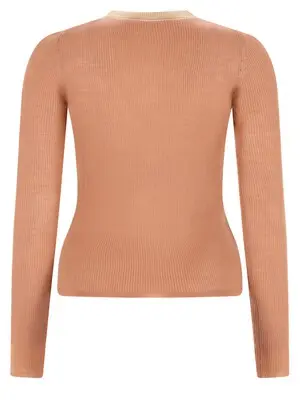 Chloé Camicia "henley" In Maglia Di Lana