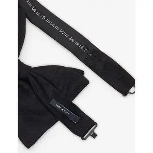 Dunhill Double-stripe Grenadine-silk Tie