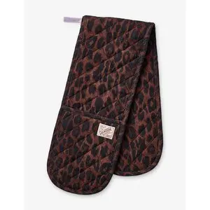 DAMSON MADDER Double Cotton Oven Mitts - Leopard