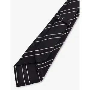 Dunhill Piece-dyed Silk Bow Tie