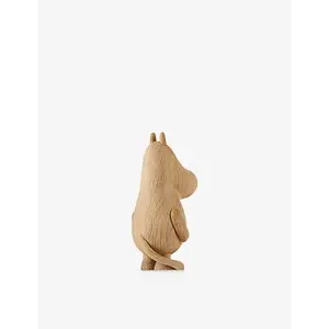 BOYHOOD X Moomin Moomintroll Small Oak-wood Figurine 15cm