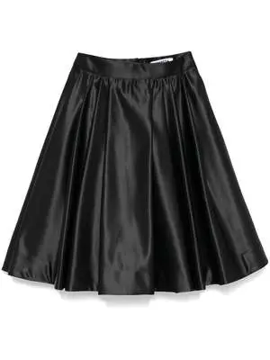 Vivetta Sophisticated Midi Skirt - Black