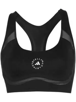 Adidas By Stella McCartney Mini Logo-print Sports Bra
