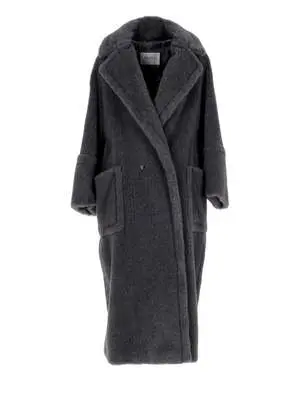Max Mara Oversized Wool And Alpaca Teddy Jacket