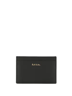 Paul Smith Signature Striped Cardholder - Black