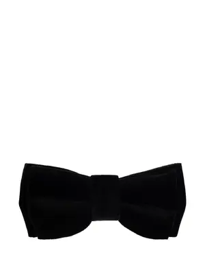 Paul Smith Oversized Velvet Bow Tie - Black