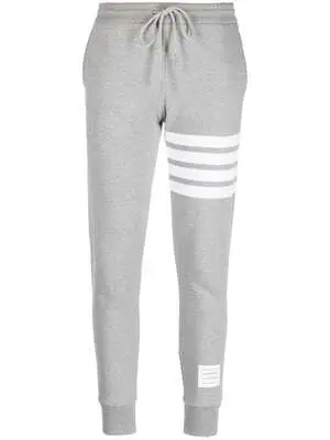 Thom Browne 4-bar Drawstring Trousers - Lt Grey