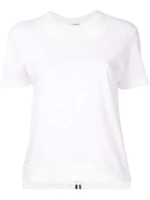 Thom Browne Classic Piqué T-shirt In Size - White