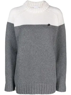 PATOU Mini Colour Block Jumper For