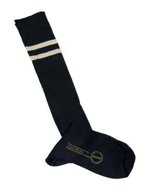 ANTIPAST Contrast Striped Mini Socks - Black