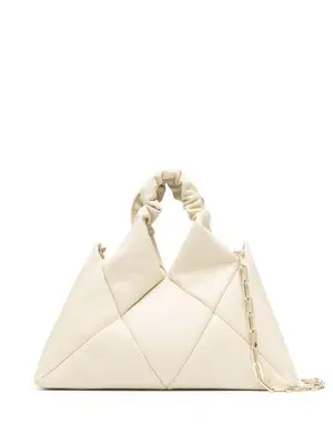 RECO Mini Handbag With Chain-linked Strap - Marfil
