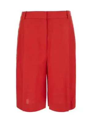 RÓHE Tailored Shorts With Single Pleat