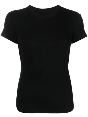 Isabel Marant Étoile Ribbed Crew Neck T-shirt