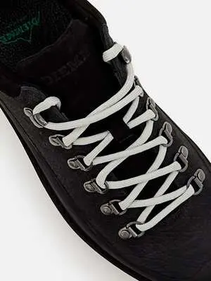 Diemme Cornaro Lace-up Nubuck Leather Ankle Boots With Lug Sole