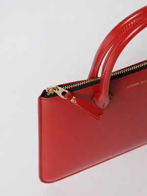 Comme Des Garçons Mini Handbag In Smooth Leather With Double Handle