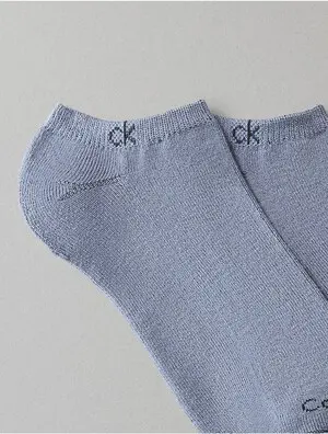Calvin Klein Basic Cushion No Show 6-pack Socks