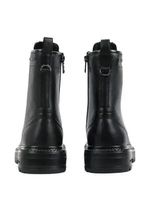 Karl Lagerfeld Miles Lace-up Leather Boots