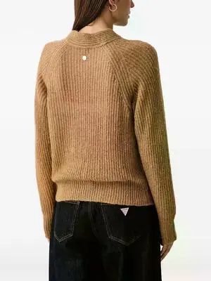 JOOP! Tie-neck Ribbed Sweater