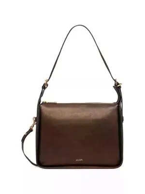 JOOP! Lipari Metallo Liah Logo-plaque Leather Tote Bag - Brown