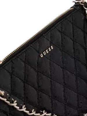 Guess Tamara Quilted Logo-print Shoulder Bag