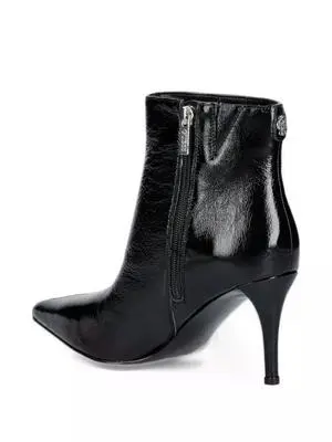 Guess Patent-effect Pointed-toe Ankle Boots