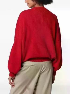 CORDERA Ribbed-knit Dropped-shoulder Sweater