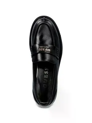 Guess Yamina Genuine Leather Loafers