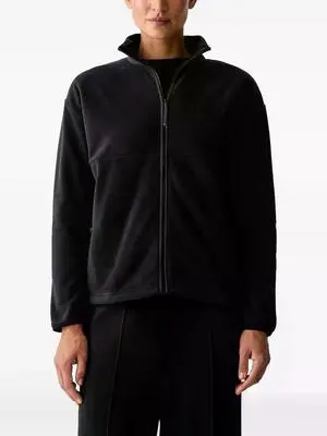 JACK WOLFSKIN Sumetro Fleece Zip-up Sweatshirt - Black