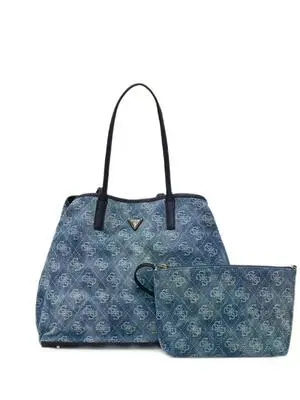 Guess Victtoria Monogram Quilted Shoulder Bag