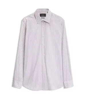 BOSS Regular-fit Shirt - Dark Red