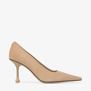 JIMMY CHOO Ixia 80 Suede Pumps - Chai