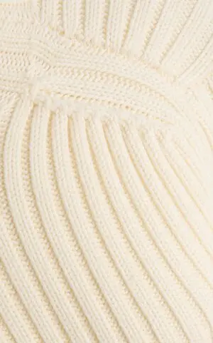 TOTEME Twisted Rib-knit Wool Sweater