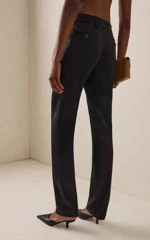 TOTEME Slim-leg Satin Pants