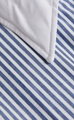 Givenchy Bettina Striped Cotton Cropped Shirt
