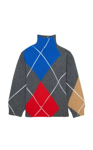 JW Anderson X Pringle Turtleneck Wool Sweater
