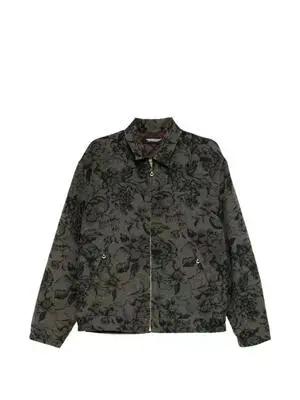 Undercover Floral-jacquard Blouson Jacket