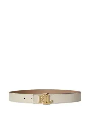 Ralph Lauren Lrl Reversible Leather Belt - Neutrals