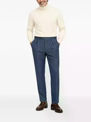 FRANZESE COLLECTION Stefano De Martino Double-pleated Trousers
