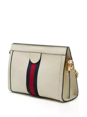Gucci 2016-2026 Small Calfskin Web Ophidia Chain Crossbody Bag