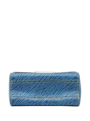 LOUIS VUITTON 2016 Epi Denim Twist Mm Crossbody Bag