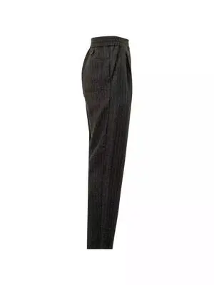 HOSIO Pinstripe-pattern Tailored Trousers