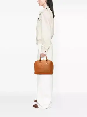 LOUIS VUITTON 1997 Epi Alma Pm Handbag - Brown