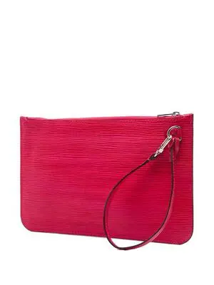 LOUIS VUITTON 2015 Epi Neverfull Pouch