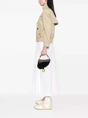 Dior 2019 Mini Grained Calfskin Saddle Bag Satchel