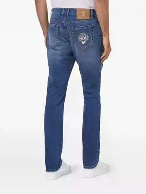 BILLIONAIRE Lion Straight-cut Jeans