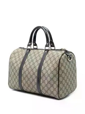Gucci 2016-2026 Medium Gg Supreme Joy Boston Bag - Neutrals
